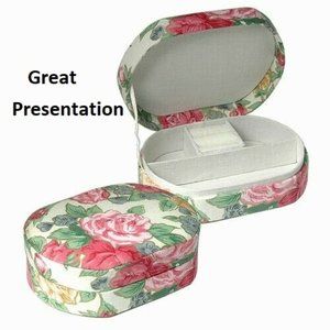 Fabric Covered Jewelry Box | Accessories | Nwt Fabric Jewelry Box ...
